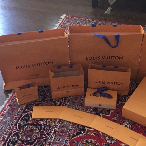 Louis Vuitton | Bags | Louis Vuitton Boxes And Shopping Bags | Poshmark